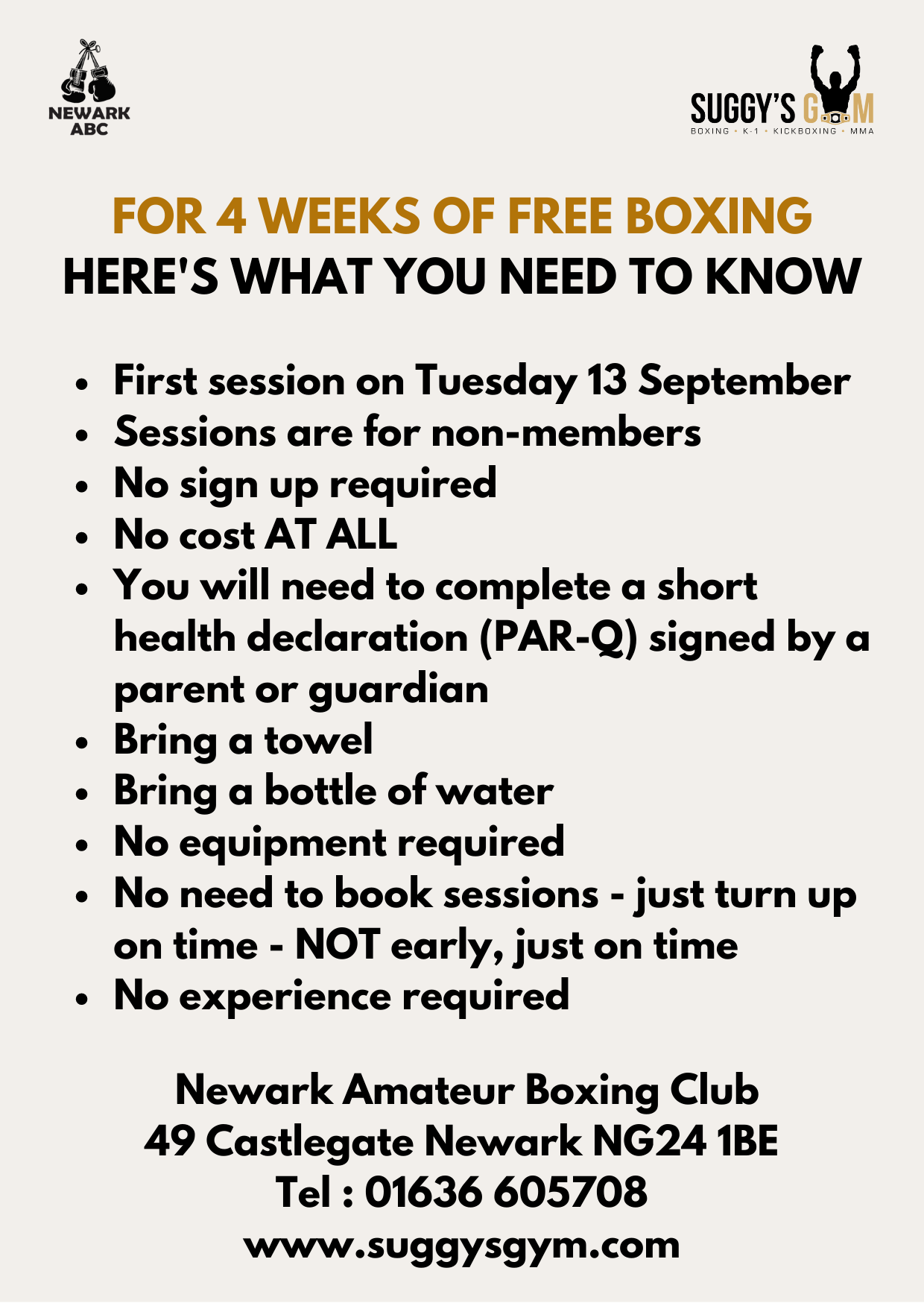 Newark ABC celebrates 20th anniversary with free boxing sessions for ...