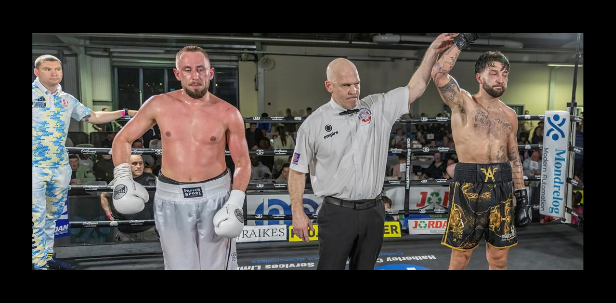 An impressive victory for Chad here in Newark – SUGGY'S GYM